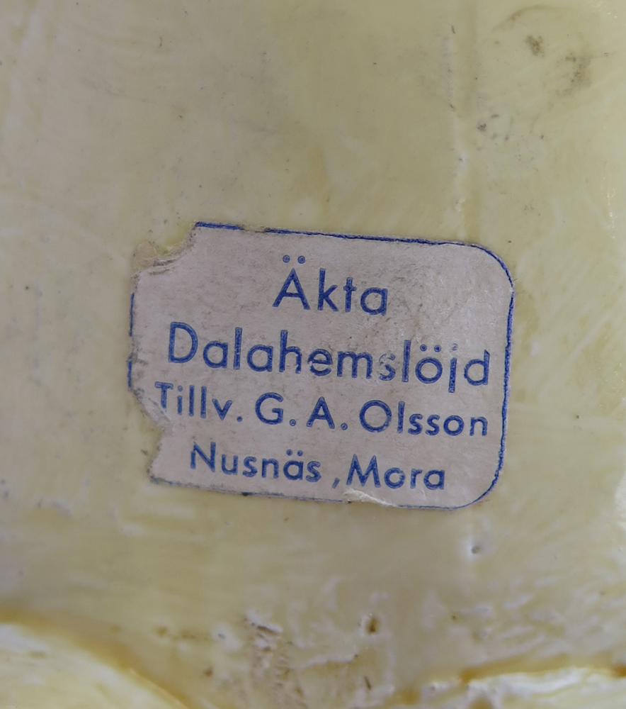 Dalahäst, skuret och bemålat trä, 190… | Auktion.se